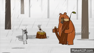 Log Jam - The Rain on Make a GIF