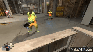 Weapon Demonstration: Jarate on Make a GIF