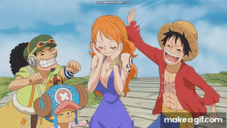 Nami hit Luffy in One Piece. Do you have a girl friend like this? on ...