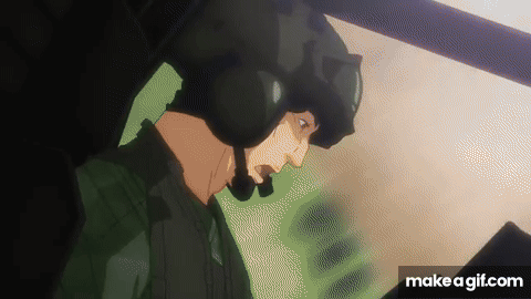 Isekai JSDF vs Bandits (GATE) on Make a GIF