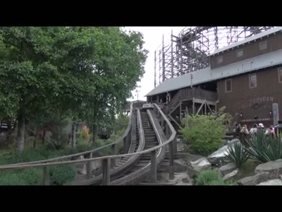 Ghostrider roller coaster ride at Knotts Berry Farm - HDThrillSeeker on ...