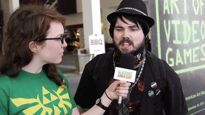 E3 - Weird gamer guy (Original) on Make a GIF