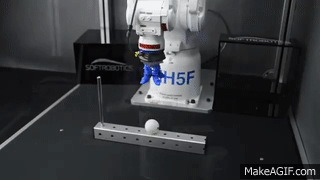 Soft Robotic Precise Pick and Place on Make a GIF