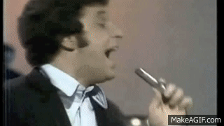 Tom Jones dancing to Between the Buried and Me on Make a GIF