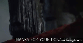 Predator 1 :Ripped Spine on Make a GIF