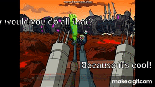 Invader Zim - Because it's cool. on Make a GIF