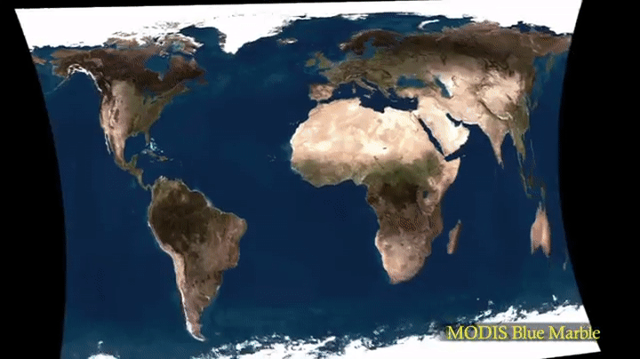 ALL TIME map of variability of global Earth's Water Cycle on Make a GIF