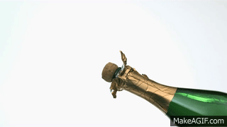 Slow Motion Champagne Bottle Popping Open by Fun With Slow Motion on ...