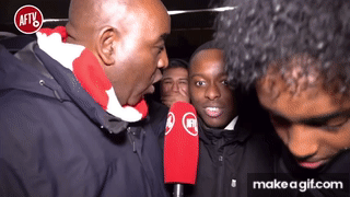 he has to go blud on Make a GIF
