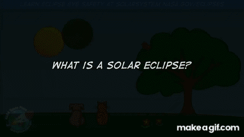 What Is a Solar Eclipse? on Make a GIF