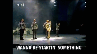 Michael Jackson Wanna be starting something live History Tour in ...