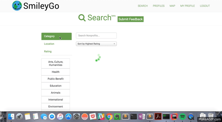 SmileyGo Search on Make a GIF