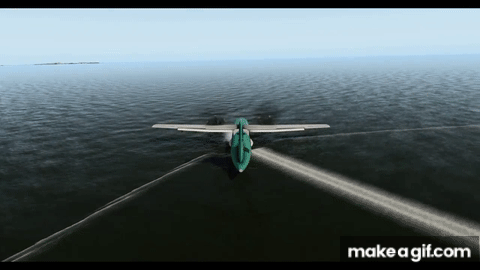 ATR 72-500 -- Emergency Landing (Water) -- Dublin Ireland (EIDW) -- X ...