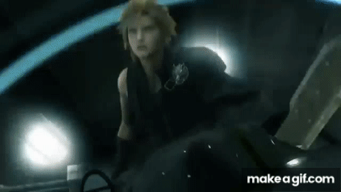 FFVII Advent Children - Chasing Kadaj, Battle On The Road Full Japanese ...