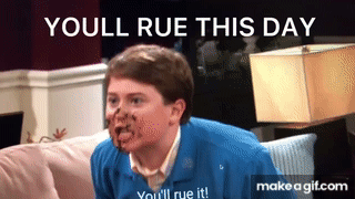 Rue the day on Make a GIF