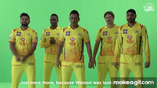 CSK fun shoot on Make a GIF