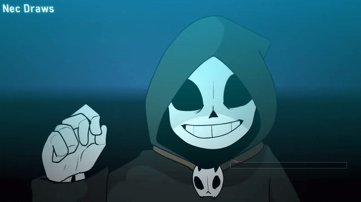Reaper!Sans Vs Geno!Sans (Animation) on Make a GIF