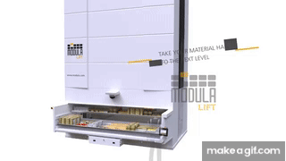 Modula Lift: Efficient Vertical Storage Solutions for Warehouses on ...