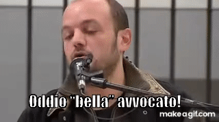 Oddio Avvocato on Make a GIF