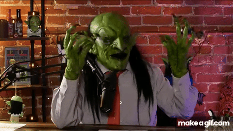 A Goblin & Ali Macofsky Roast Your Haircuts on Make a GIF