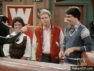 Happy Days (TV-series 1977) - leather compilation on Make a GIF