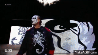 Sting WWE Entrance on Make a GIF