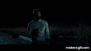 A Quiet Place - Lee Abbott's (Father) Death Scene [HD] on Make a GIF
