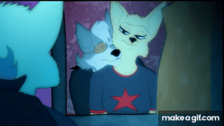 A FOX IN SPACE fara x wolf on Make a GIF