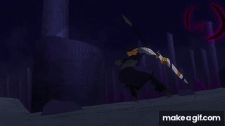Ruler and Lancer of black vs Archer of black. (Uninterrupted Sakuga ...