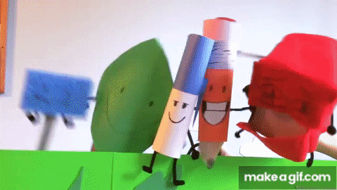 BFDI 16: Bowling, Now with Explosions! on Make a GIF