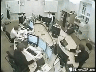 Just Office Stress - COMPILATION on Make a GIF