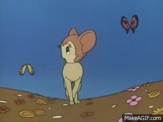 Tezuka's KIMBA THE WHITE LION: Ep. 07: "Battle at Dead River" on Make a GIF