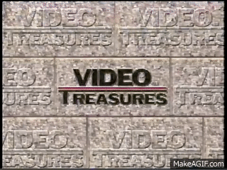 VHS Companies From the 80's #6 - VIDEO TREASURES on Make a GIF