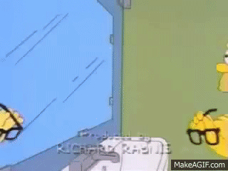 Homer about triangles on Make a GIF