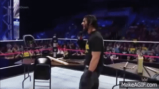 The Best Of Seth Rollins' Hysterical Laugh. on Make a GIF