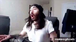 Moistcr1tikal Screaming Glitch Meme on Make a GIF