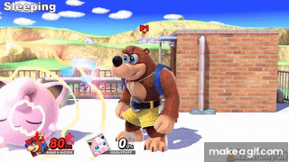 Banjo Kazooie Various FUNNY ANIMATIONS in Smash Bros Ultimate (Drowning ...