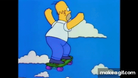 The Simpsons - Homer Jumps Springfield Gorge [ Uncut ] on Make a GIF