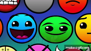 Fire in the hole, but animated (Geometry Dash) on Make a GIF
