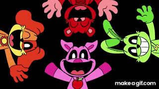 SMILE EVERYDAY song (Poppy Playtime: Chapter 3) [SMILING CRITTERS FULLY ANIMATED SONG] on Make a GIF