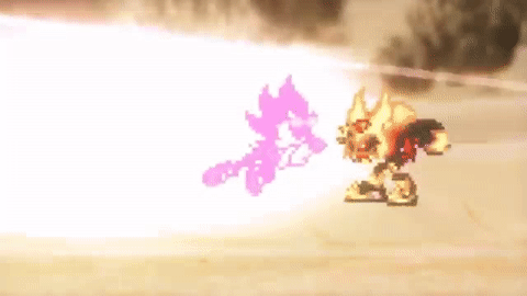 Knuckles vs Scourge and Mephiles (Remake) on Make a GIF
