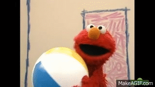 Sesame Street: Elmo's World: Play Ball! on Make a GIF