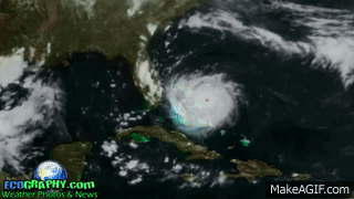 Hurricane Andrew Satellite image on Make a GIF