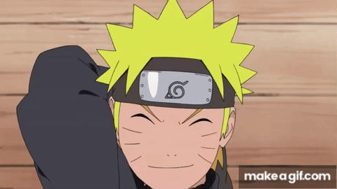 Naruto “arigato dattebayo” on Make a GIF