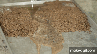 Weathering, Erosion, and Deposition Experiment | Geology | The Good and ...
