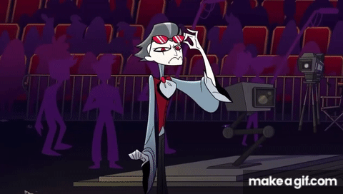 Stolas throws a bottle on Make a GIF