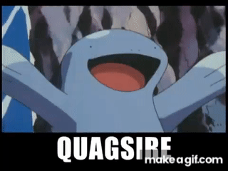 Pokemon Johto - Quagsire on Make a GIF
