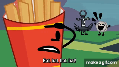 BFDI: Fish and Chips on Make a GIF