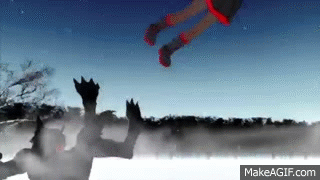 RWBY "Red" Trailer fight sequence on Make a GIF