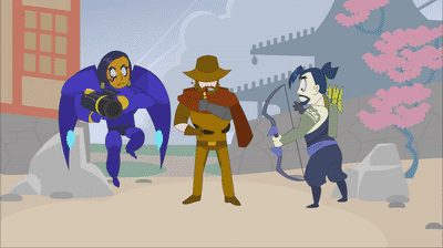 Overwatch: The First Game (Animated Short) on Make a GIF